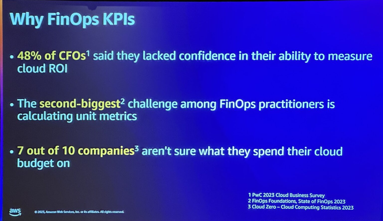 独自のFinOps KPIを構築する - Hyper Billing