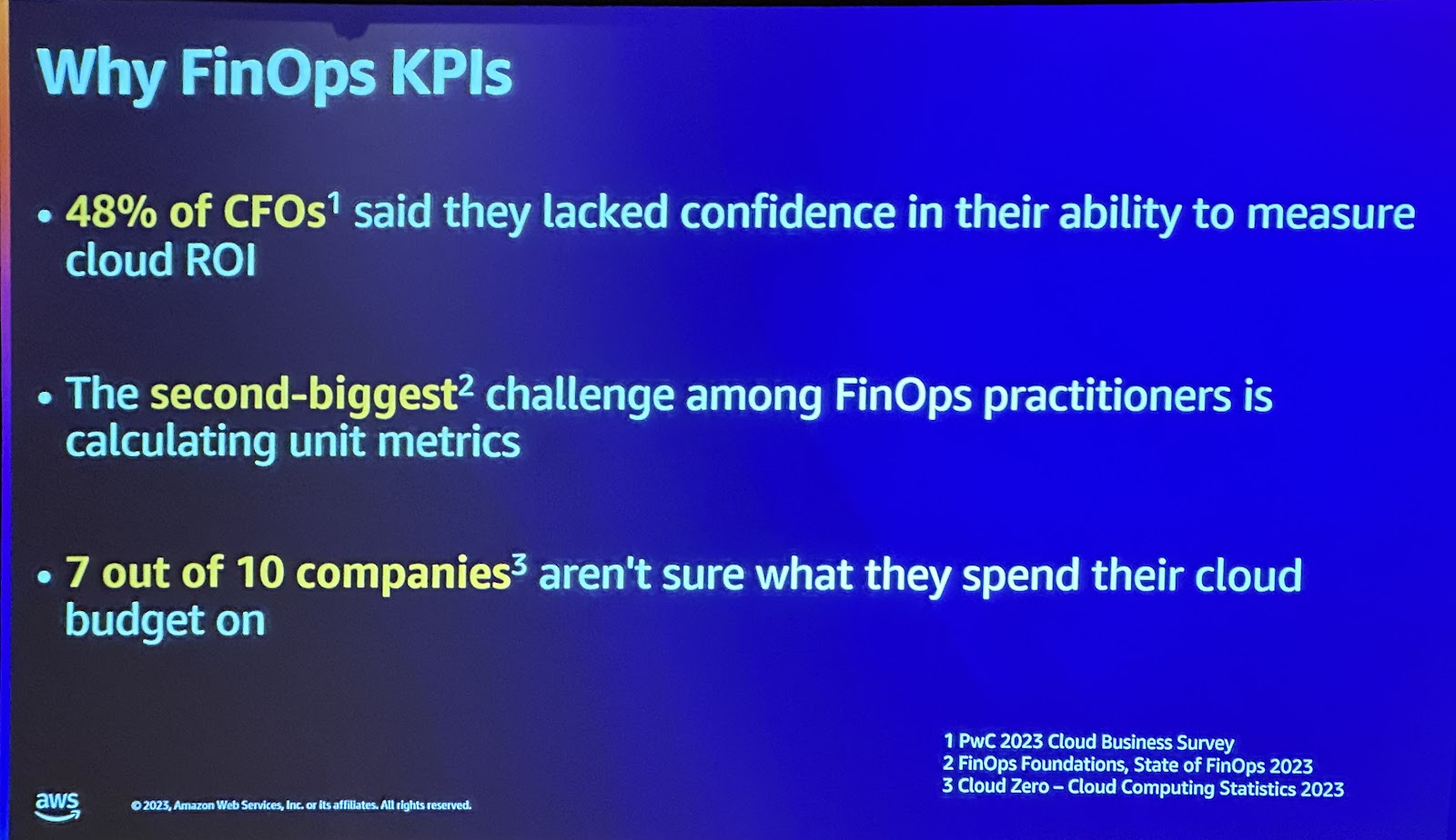 独自のFinOps KPIを構築する - Hyper Billing