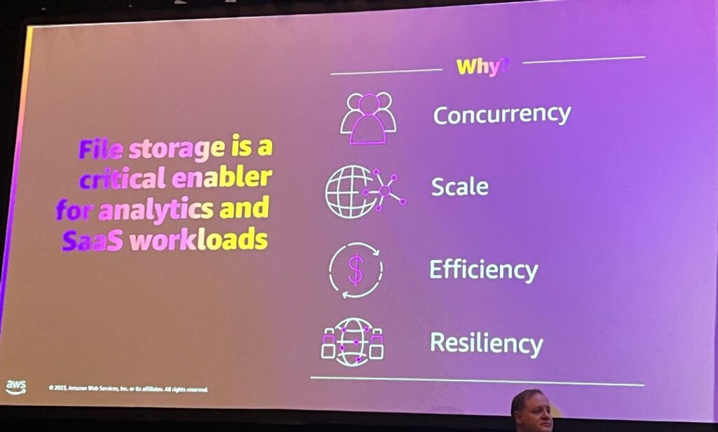 Scale analytics and SaaS applications with serverless elastic storage ...