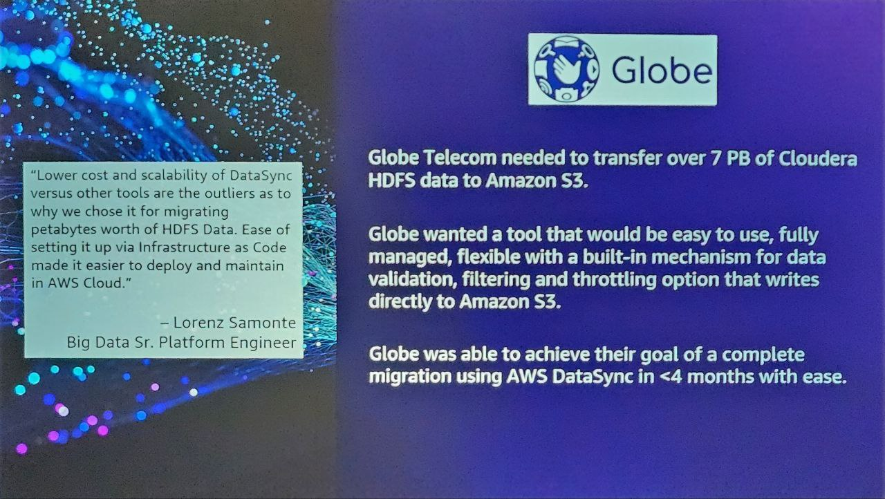 Migrate on-premises Hadoop data lakes to Amazon S3 with AWS DataSync - Hyper Billing